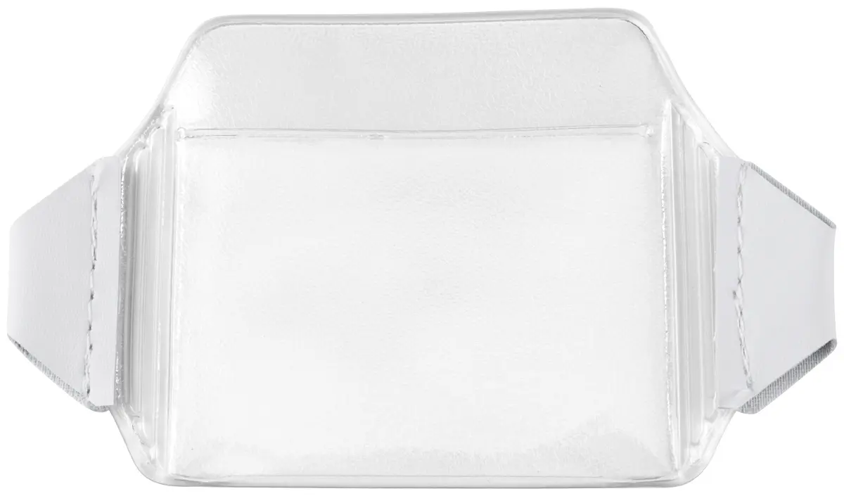 Clear Vinyl Arm Band Badge Holder