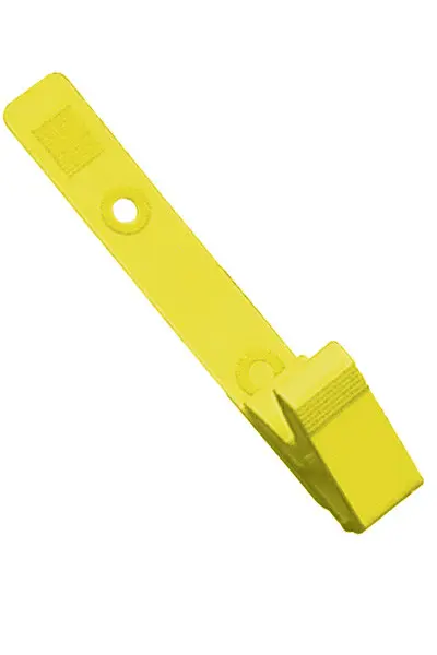 Plastic Strap Clip with Knurled Thumb-Grip