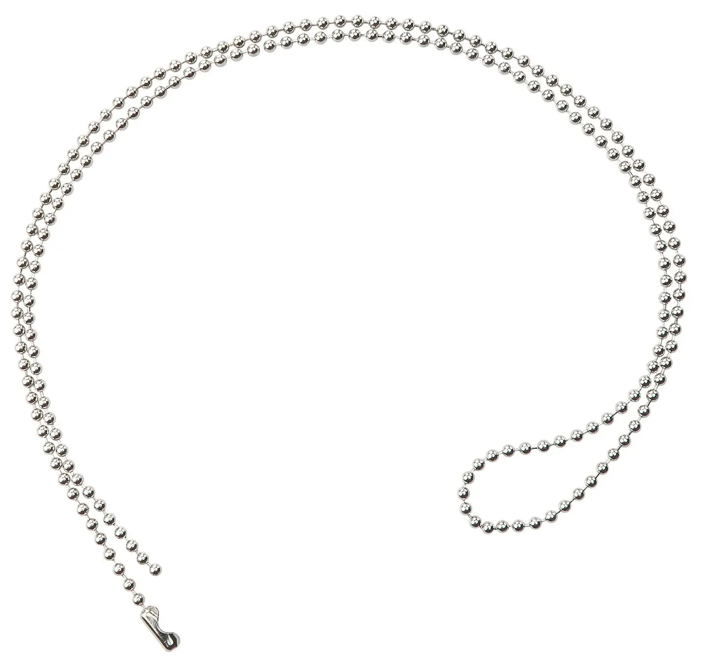Stainless Steel Beaded Neck Chain