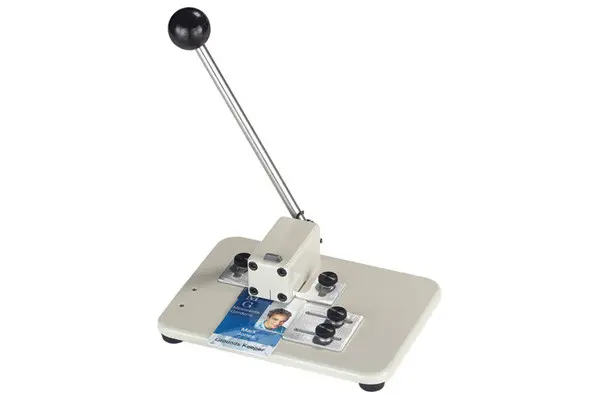 Medium Manual Table Top Slot Punch with Adjustable Guides