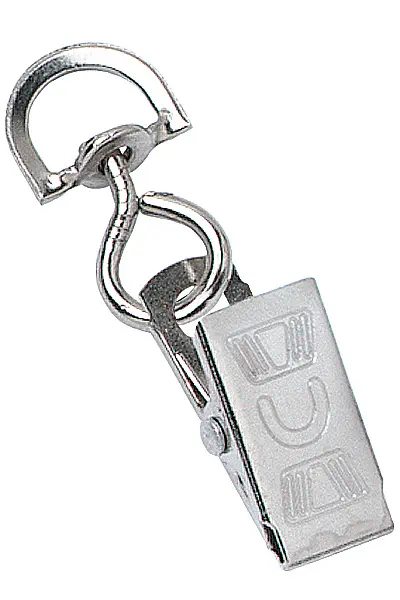 Bulldog Clip With Swivel Hook | Clips Pins and Magnets