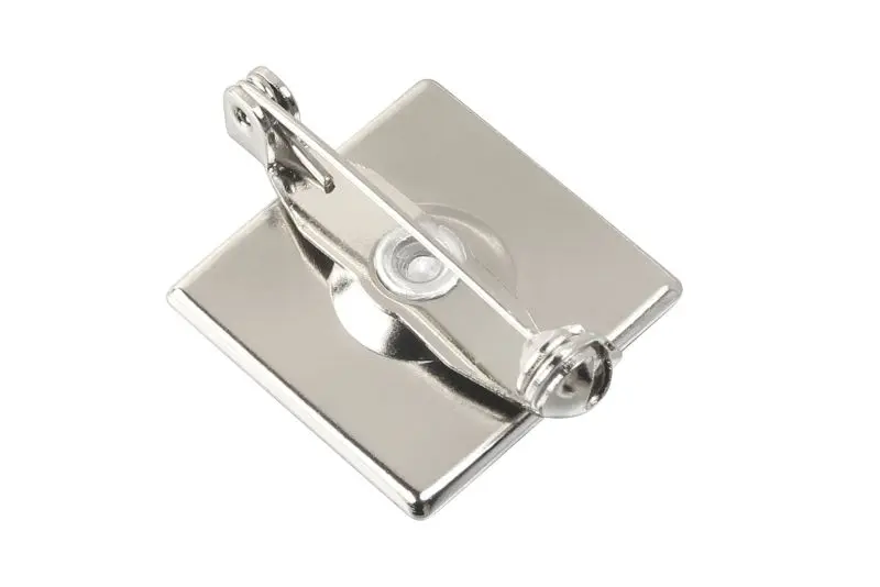 Pressure-Sensitive Nickel-Plated Steel Bar Pin (Square Base)