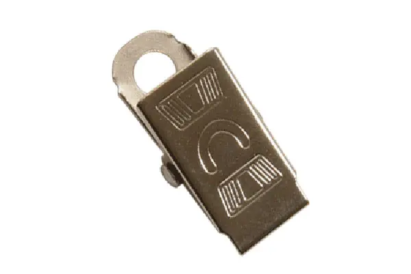 Embossed "U" Bulldog Clip | Clips Pins and Magnets