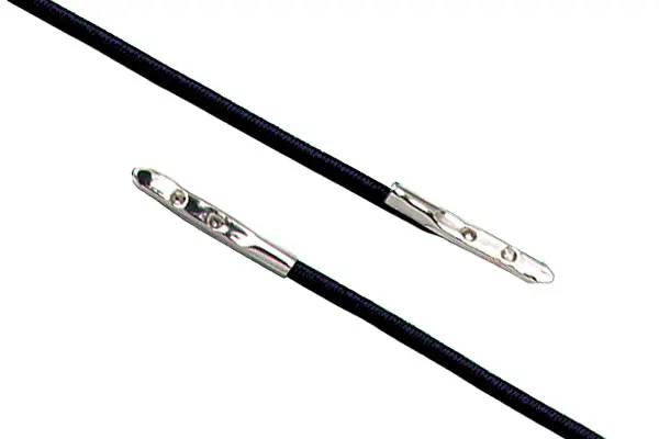 Elastic Neck Cord Metal Ends