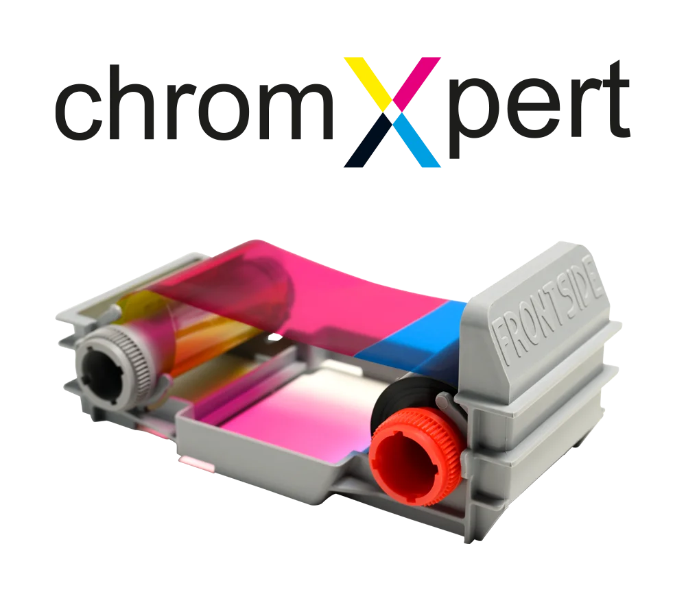 Matica MC110, MC210 MC310 chromXpert diamond YMCKO color ribbon - 250 ...