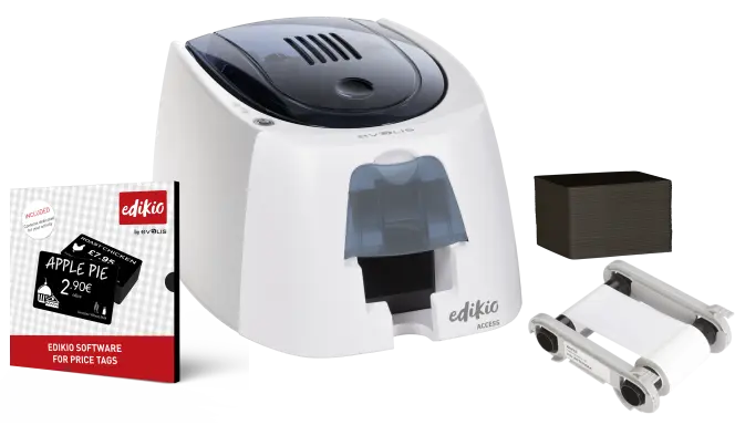 Evolis Edikio Price Tag Access Solution