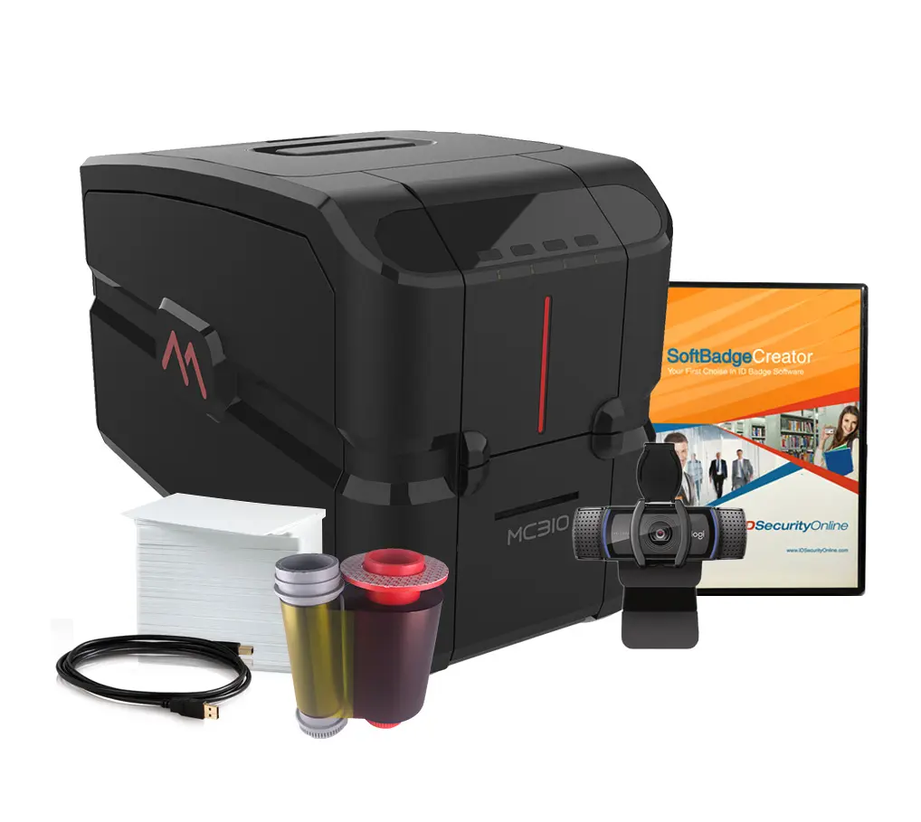 Matica MC310 direct-to-card Color Single-Sided Photo ID System