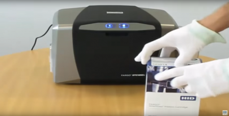 Fargo DTC1250e Single Sided ID Card Printer