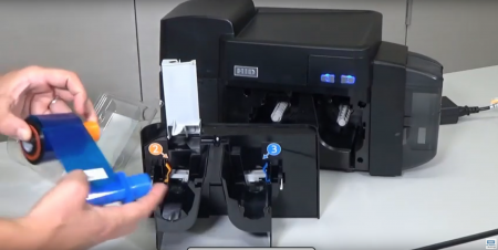 Fargo DTC1500 Dual Sided ID Card Printer
