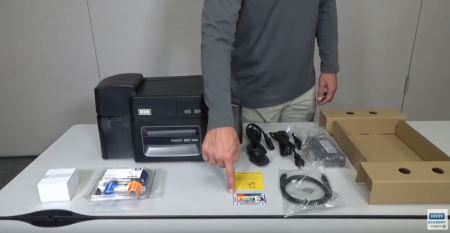 Fargo DTC1500 Dual Sided ID Card Printer